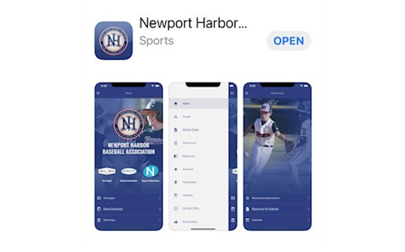 Newport Harbor Baseball Association > Home